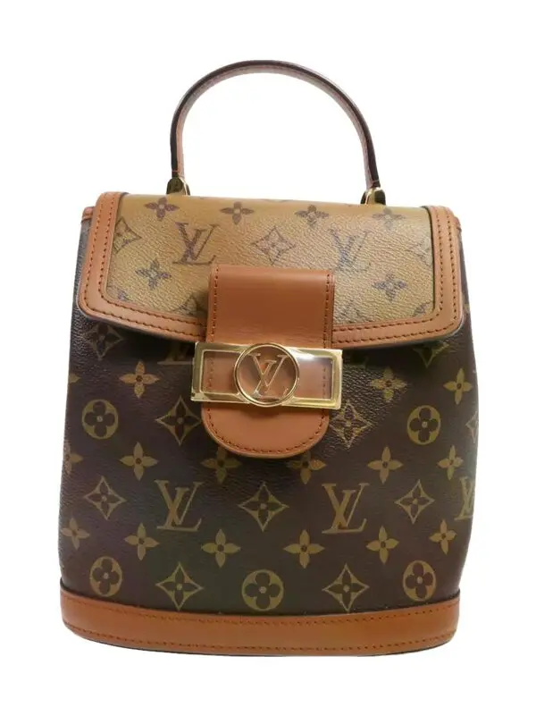 LOUIS VUITTON Dauphine Backpack In Monogram Canvas - Brown