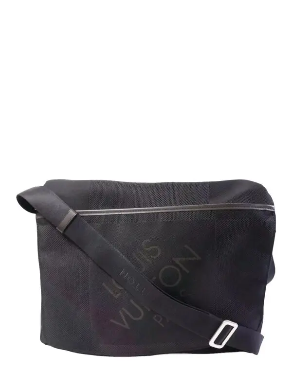 LOUIS VUITTON Damier Geant Petit Messager Bag - Black