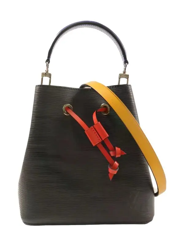 LOUIS VUITTON Epi Leather Bucket Bag - Black