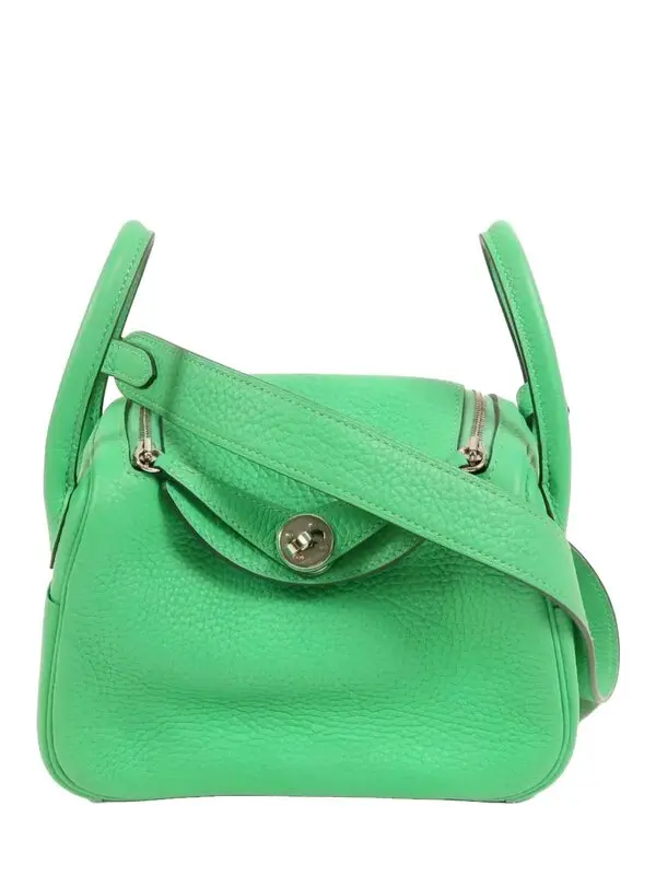 Hermès Mini Lindy Shoulder Bag - Green