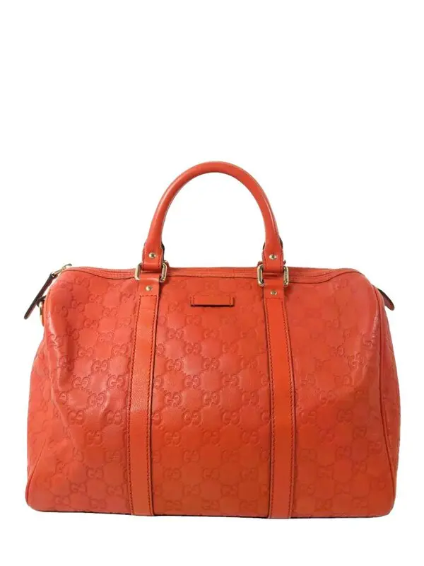 Gucci Guccissima Leather Handbag - Orange