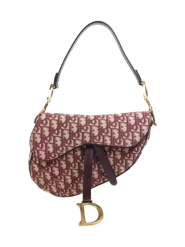 Dior Mini Saddle Shoulder Bag - Red