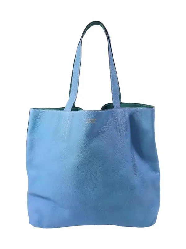 Hermès 28 Double Sens Tote Bag - Blue