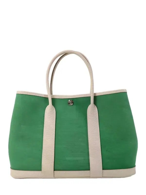 Hermès Garden Party Tpm Tote Bag - Green