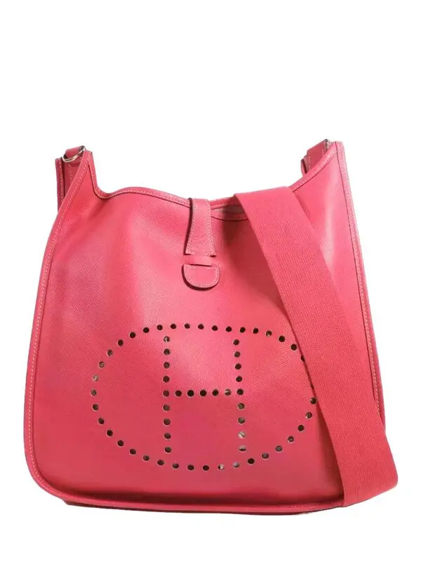 Hermès Evelyne Gm Leather Shoulder Bag - Pink
