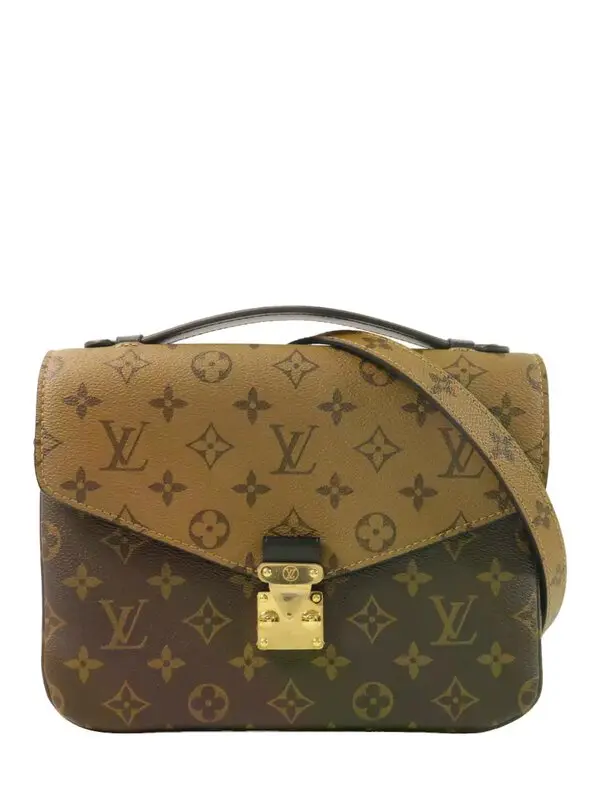 LOUIS VUITTON Monogram Reverse Metis Shoulder Bag - Neutrals