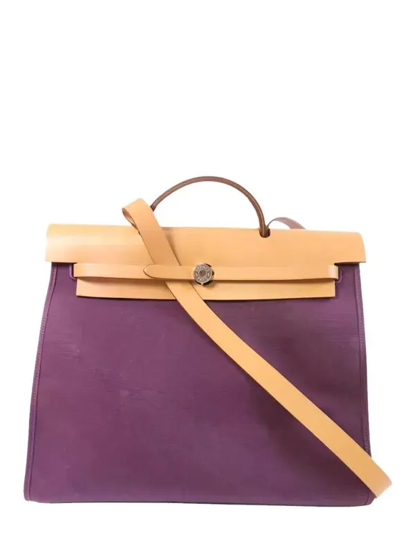 Hermès Herbag Tote Bag - Purple