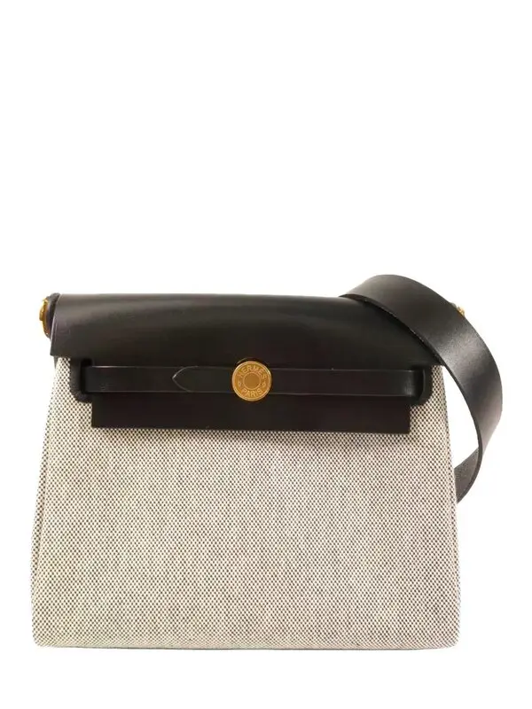 Hermès Mini Herbag Shoulder Bag - Neutrals