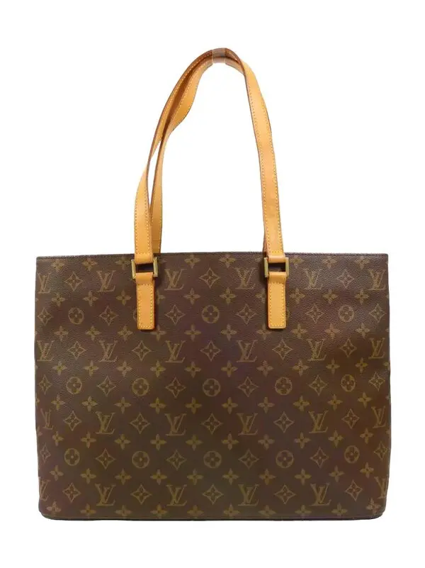 LOUIS VUITTON Luco Tote Bag Monogram Canvas - Brown