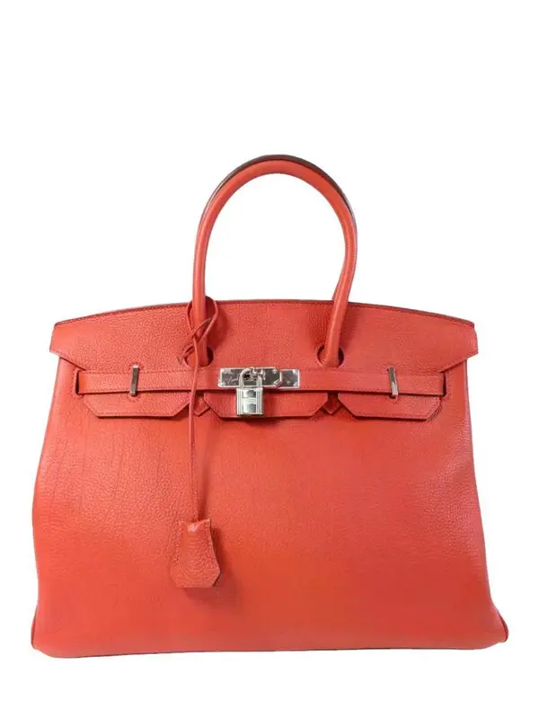 Hermès Birkin 35 Shoulder Bag - Orange