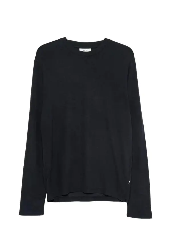 Nn07 Clive Long-sleeve Sweatshirt - Blue