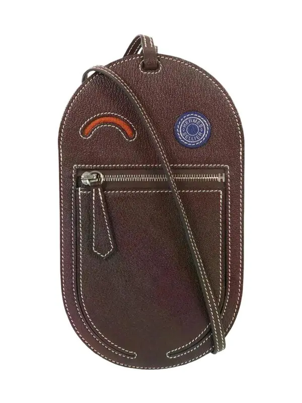 Hermès 2022 'in The Loop' Phone Pouch - Brown