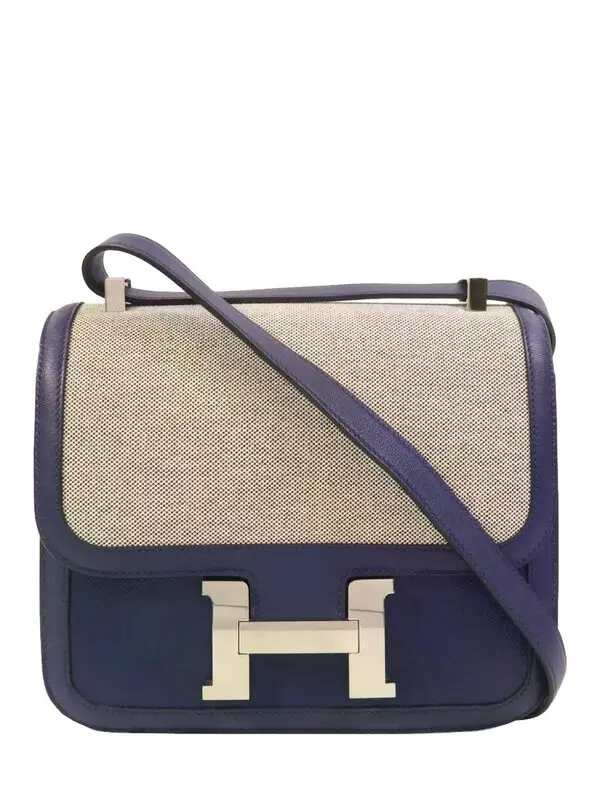 Hermès Constance Shoulder Bag - Blue