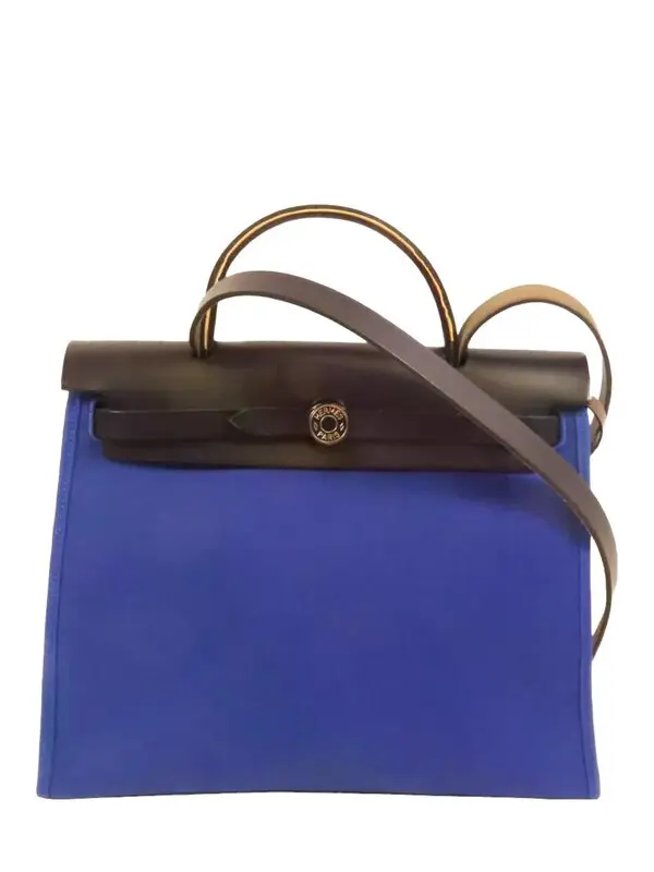 Hermès Herbag Pm Tote Bag - Blue