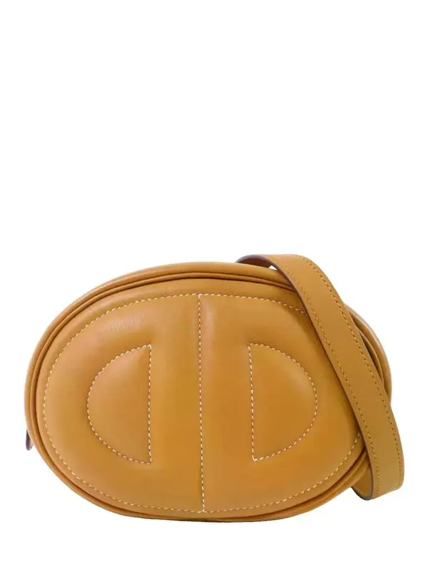 Hermès In The Loop" Belt Bag In Caramel Brown Swift Leather - Neutrals