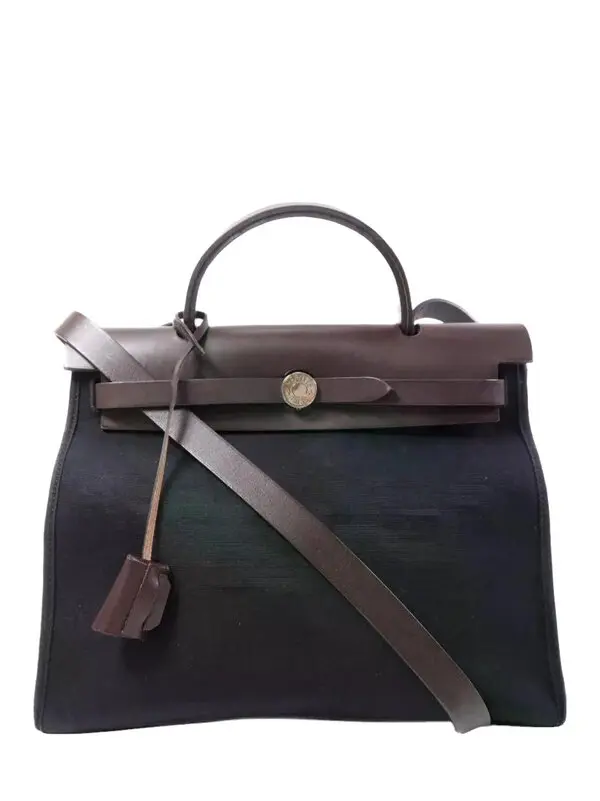 Hermès Herbag Pm Shoulder Bag - Black