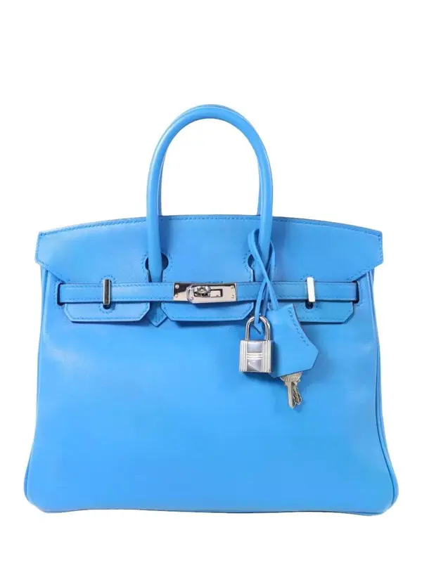 Hermès Birkin 25 Tote Bag - Blue