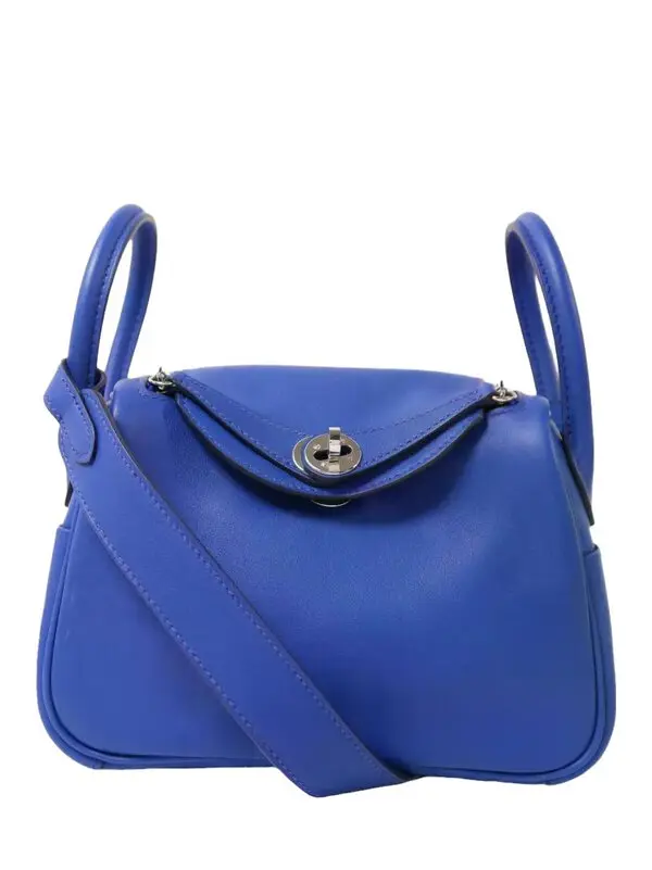 Hermès Mini Lindy Shoulder Bag - Blue