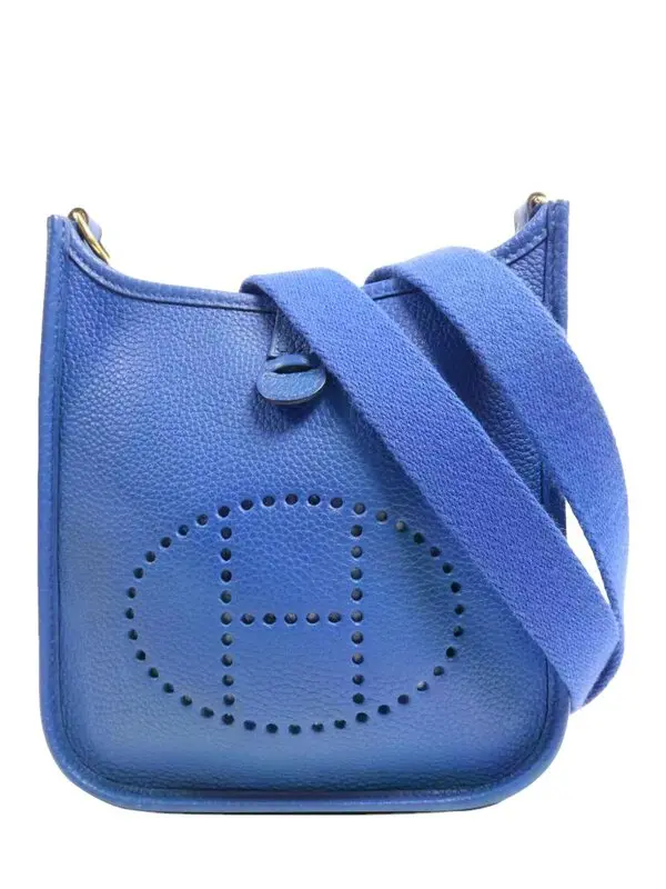 Hermès 2021 Tpm Evelyne Shoulder Bag - Blue