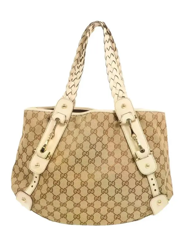 Gucci Pelham Gg Canvas Shoulder Bag - Neutrals