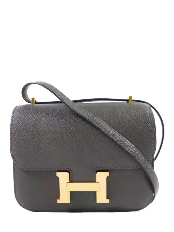 Hermès Constance Shoulder Bag - Grey