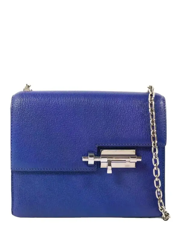 Hermès Mini Verrou Shoulder Bag - Blue