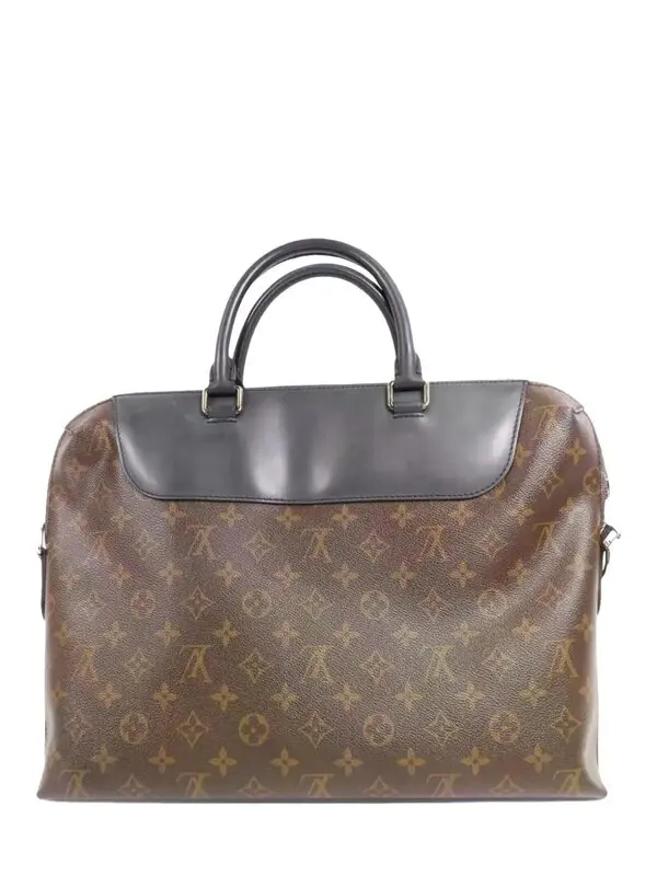 LOUIS VUITTON Monogram Canvas Macassar Tote Bag - Brown
