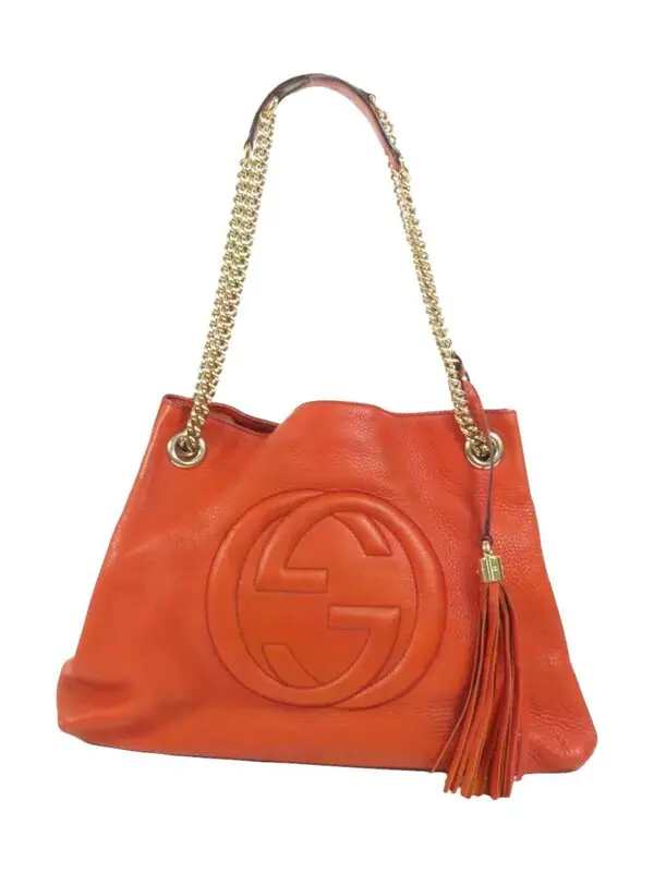 Gucci Soho Shoulder Bag - Orange