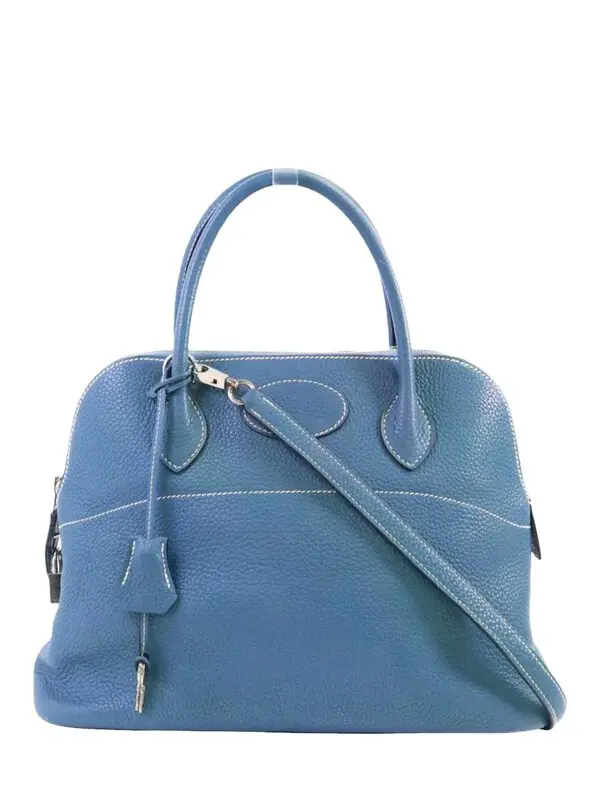 Hermès Bolide 31 Two-way Handbag - Blue