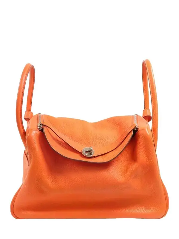 Hermès Lindy 34 Tote Bag - Orange