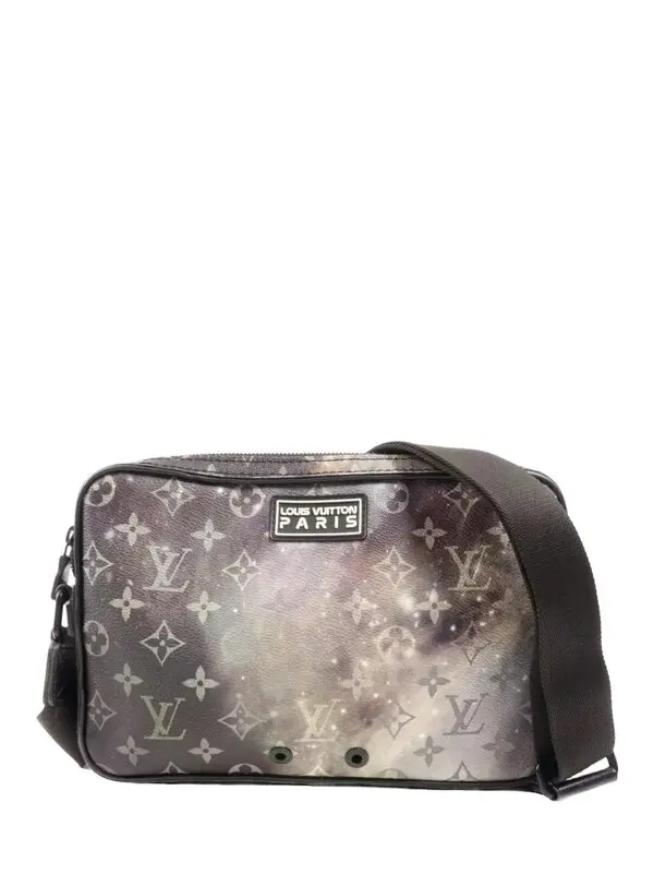 LOUIS VUITTON Monogram Galaxy Alpha Messenger Bag - Grey