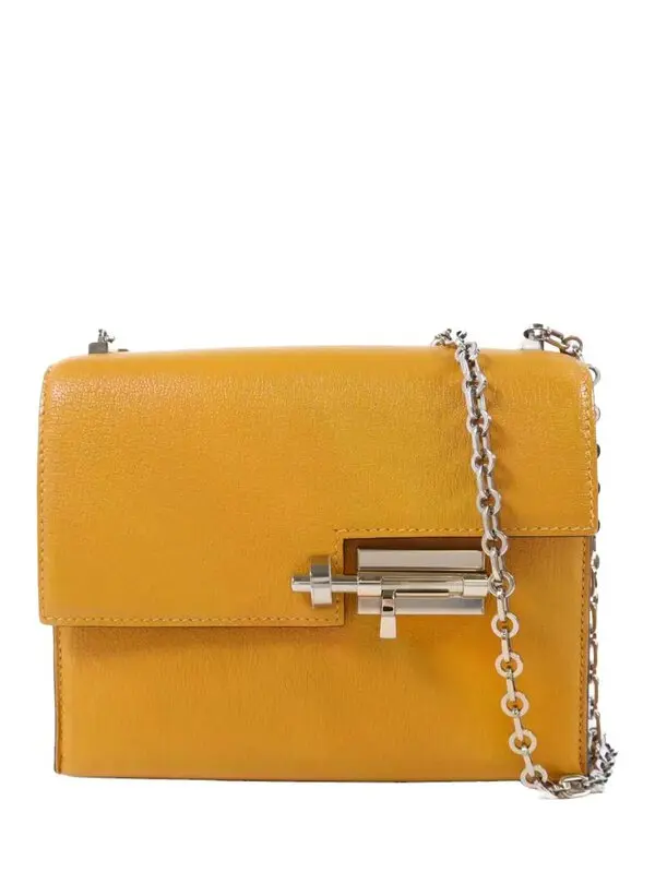 Hermès Mini Verrou Crossbody Bag - Yellow