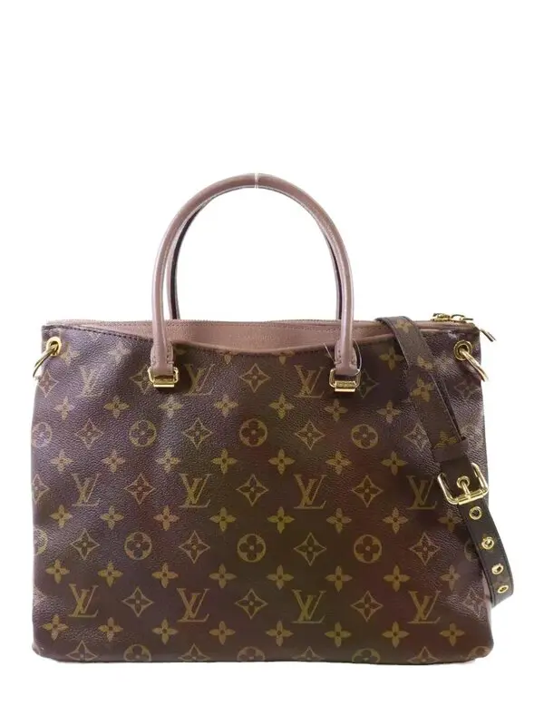 LOUIS VUITTON Monogram Pallas Mm Shoulder Bag - Brown