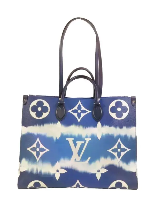 LOUIS VUITTON On The Go Monogram Escale Tote Bag - Blue