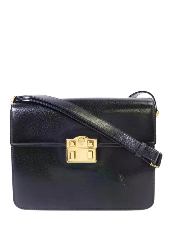 Gucci Leather Shoulder Bag - Black