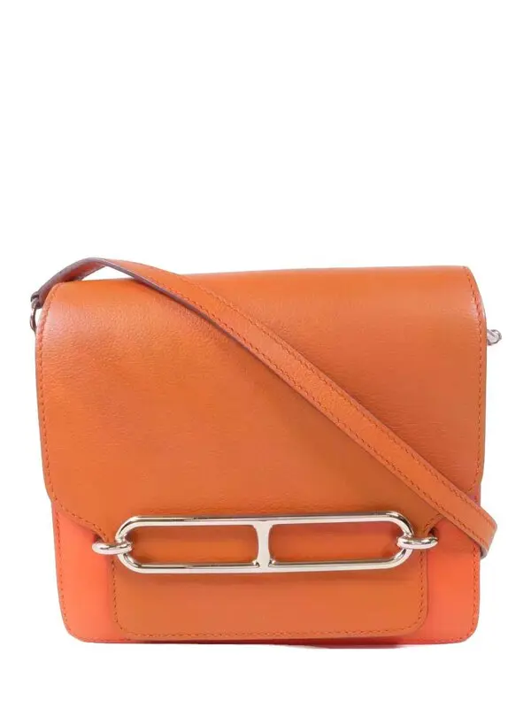 Hermès Mini Roulis Shoulder Bag - Orange
