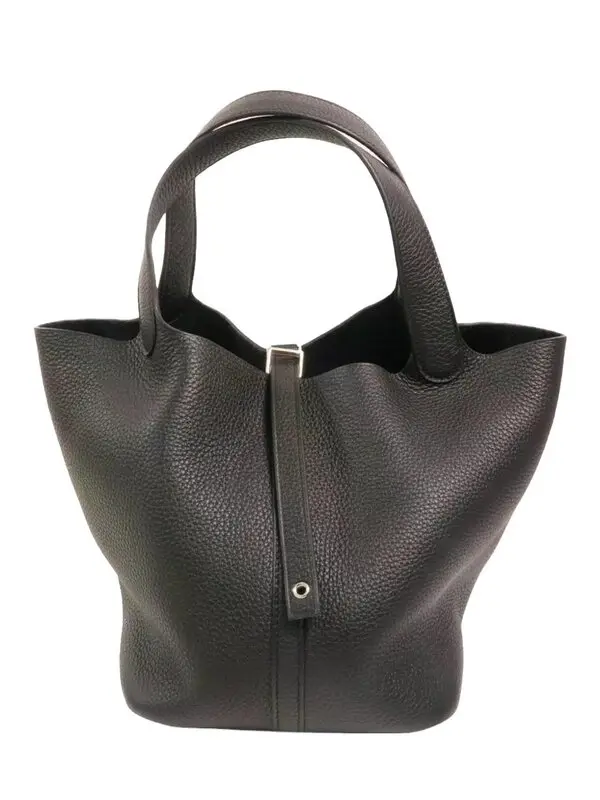 Hermès 2023 Mm Picotin Tote Bag - Black
