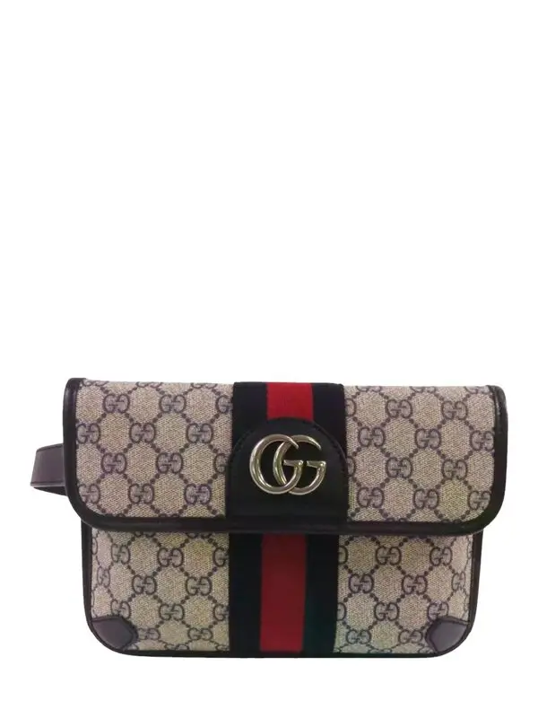 Gucci Ophidia Gg Supreme Belt Bag - Neutrals