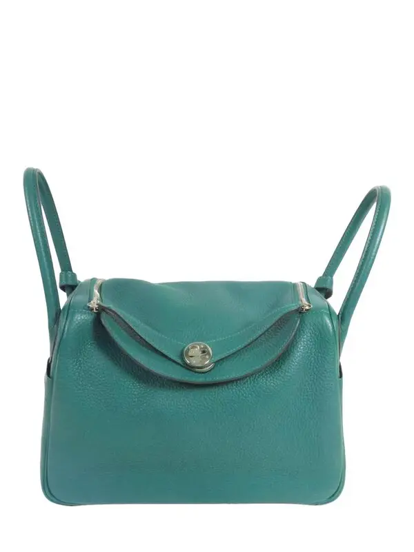 Hermès Lindy 30 Shoulder Bag - Green