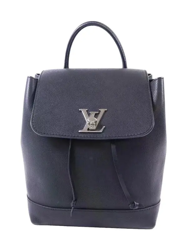 LOUIS VUITTON Mini Lockme Backpack - Black