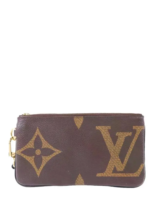 LOUIS VUITTON Trio Reverse Monogram Giant Clutch Bag - Brown