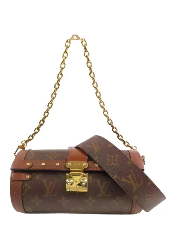 LOUIS VUITTON Papillon Trunk Shoulder Bag - Brown