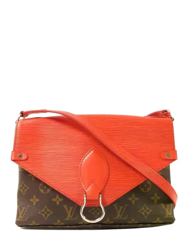 LOUIS VUITTON Saint Michel Monogram Shoulder Bag - Brown