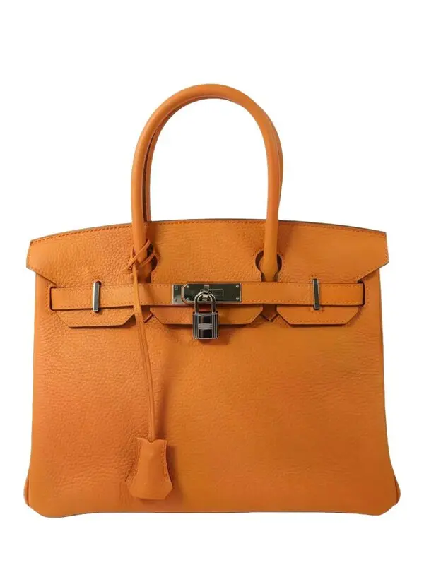 Hermès Birkin 30 Tote Bag - Orange