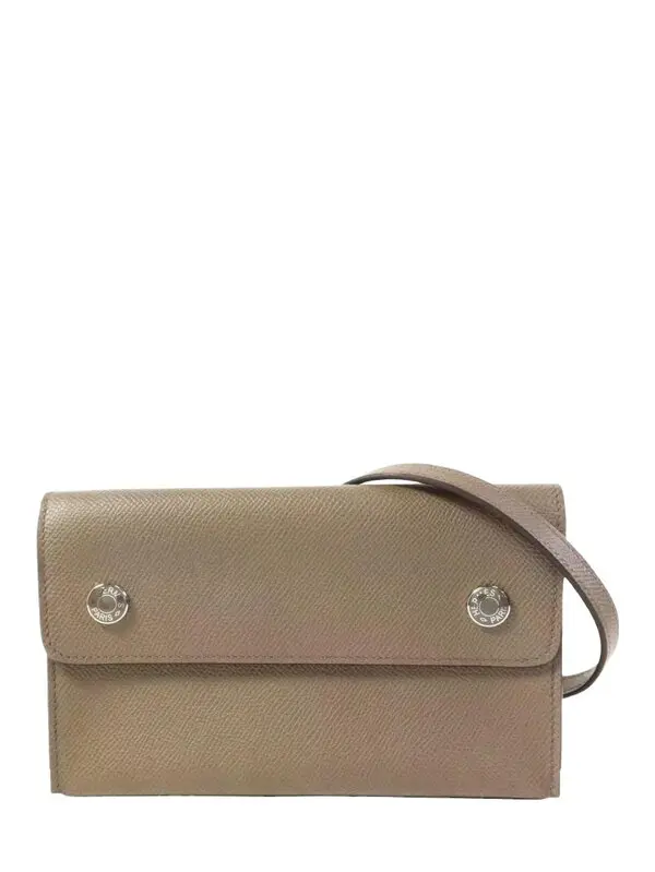 Hermès Epsom Leather Crossbody Bag - Grey