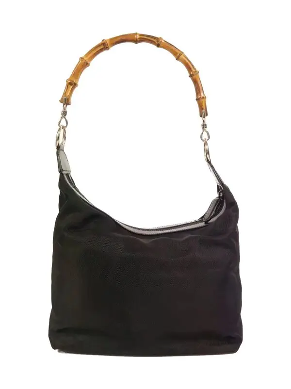 Gucci Bamboo Handle Tote Bag - Black