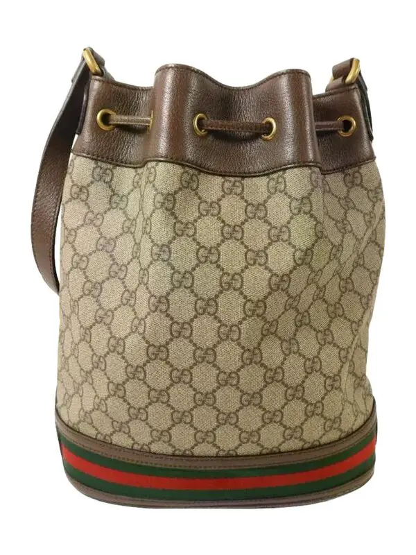 Gucci Ophidia Gg Bucket Bag - Neutrals