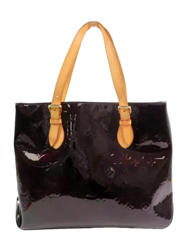 LOUIS VUITTON Vernis Brentwood Tote Bag - Red