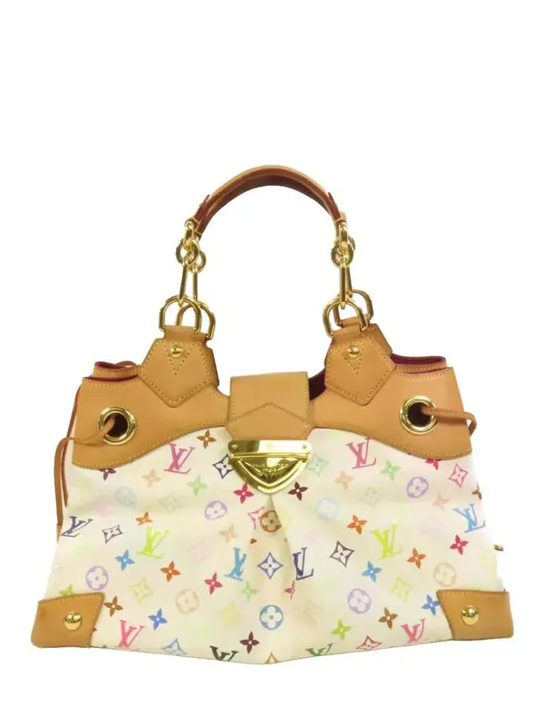 LOUIS VUITTON Monogram Multicolour Ursula Tote Bag - White