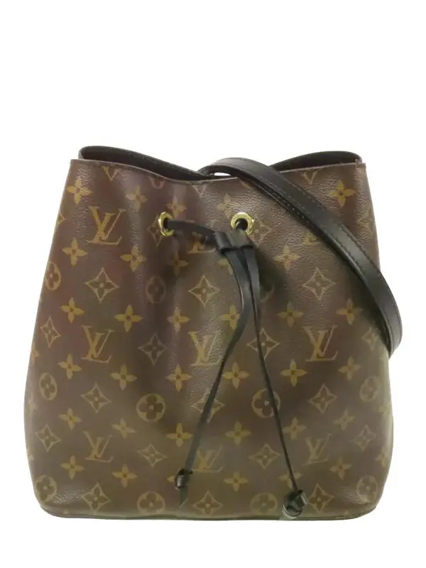 LOUIS VUITTON Monogram Neo Noe Bucket Bag - Brown